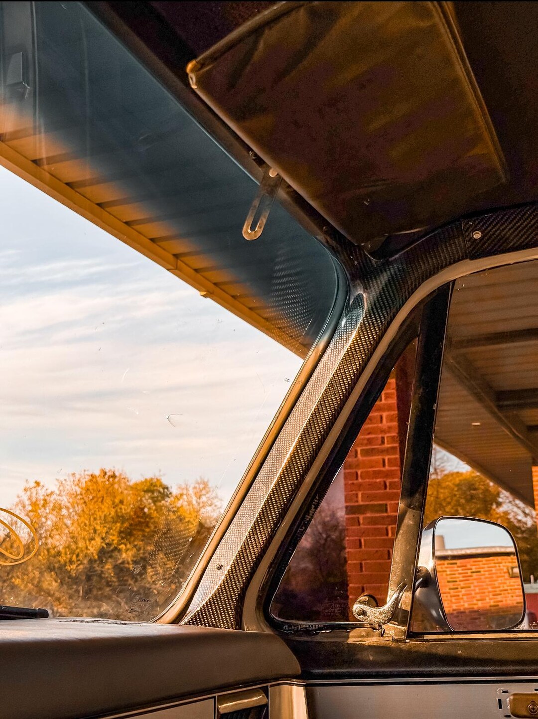 C10 A and B Pillar Carbon Fiber Trim - Etsy