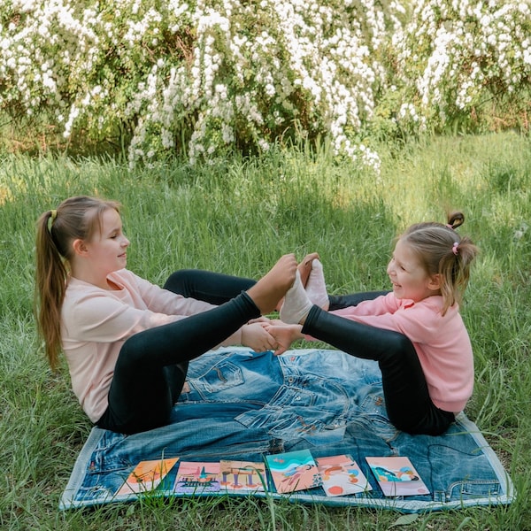 Yoga Cards for Kids - Etsy