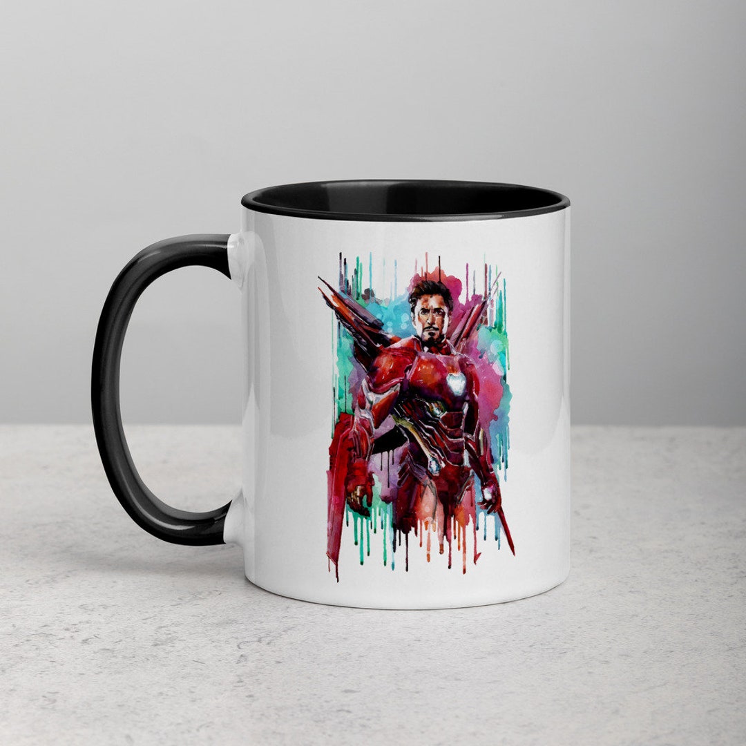 Iron Man Coffee/tea Mug - Custom Mug - Gifts - Etsy