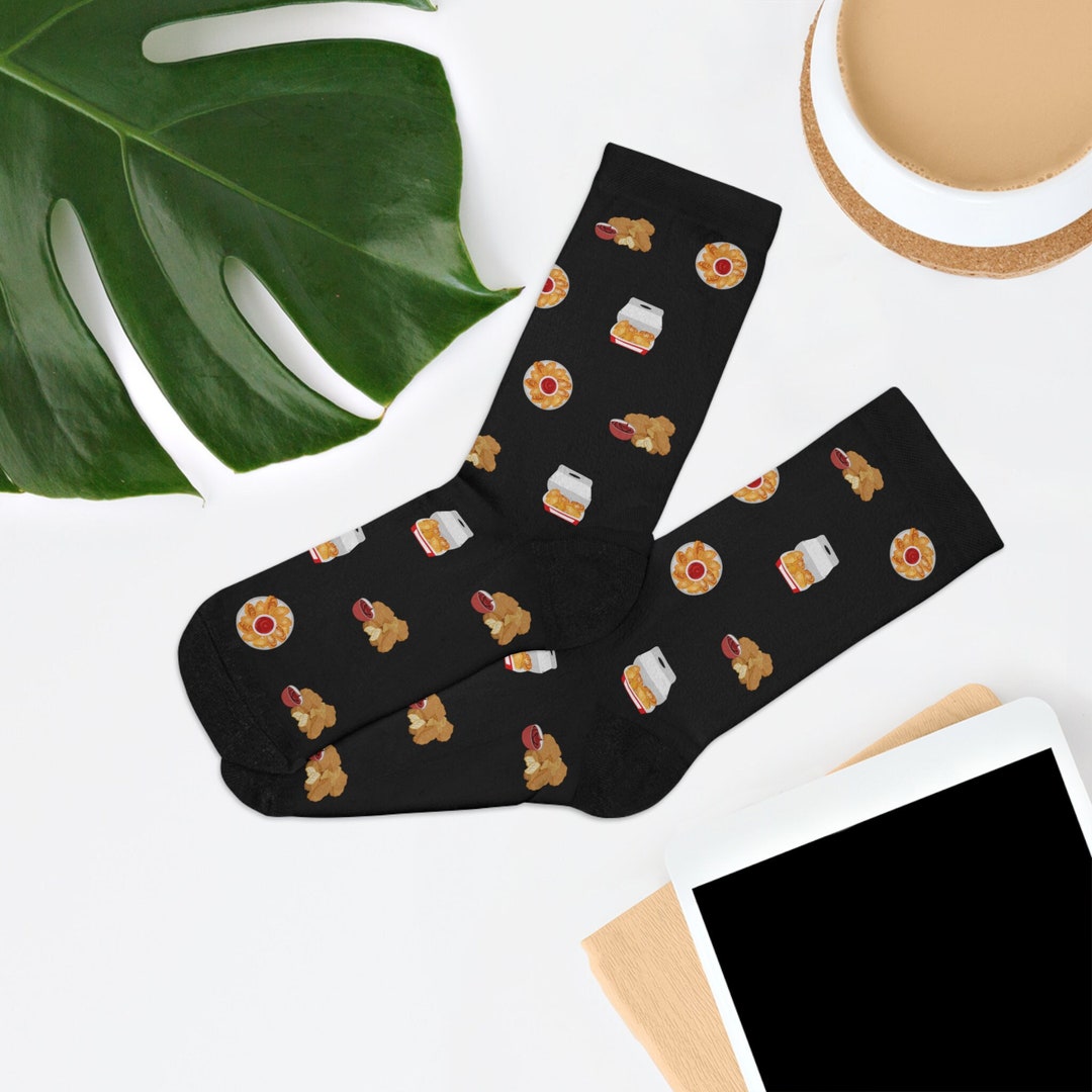 Novelty Chicken Nugget Socks - Etsy
