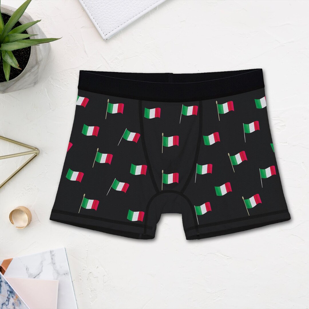 Novelty Italy Flag Boxer Briefs (mens) - Etsy