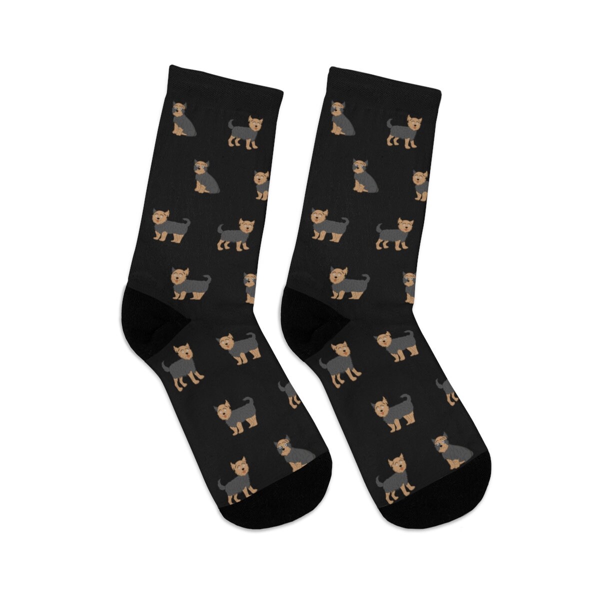 Novelty Yorkshire Terrier Dog Socks - Etsy