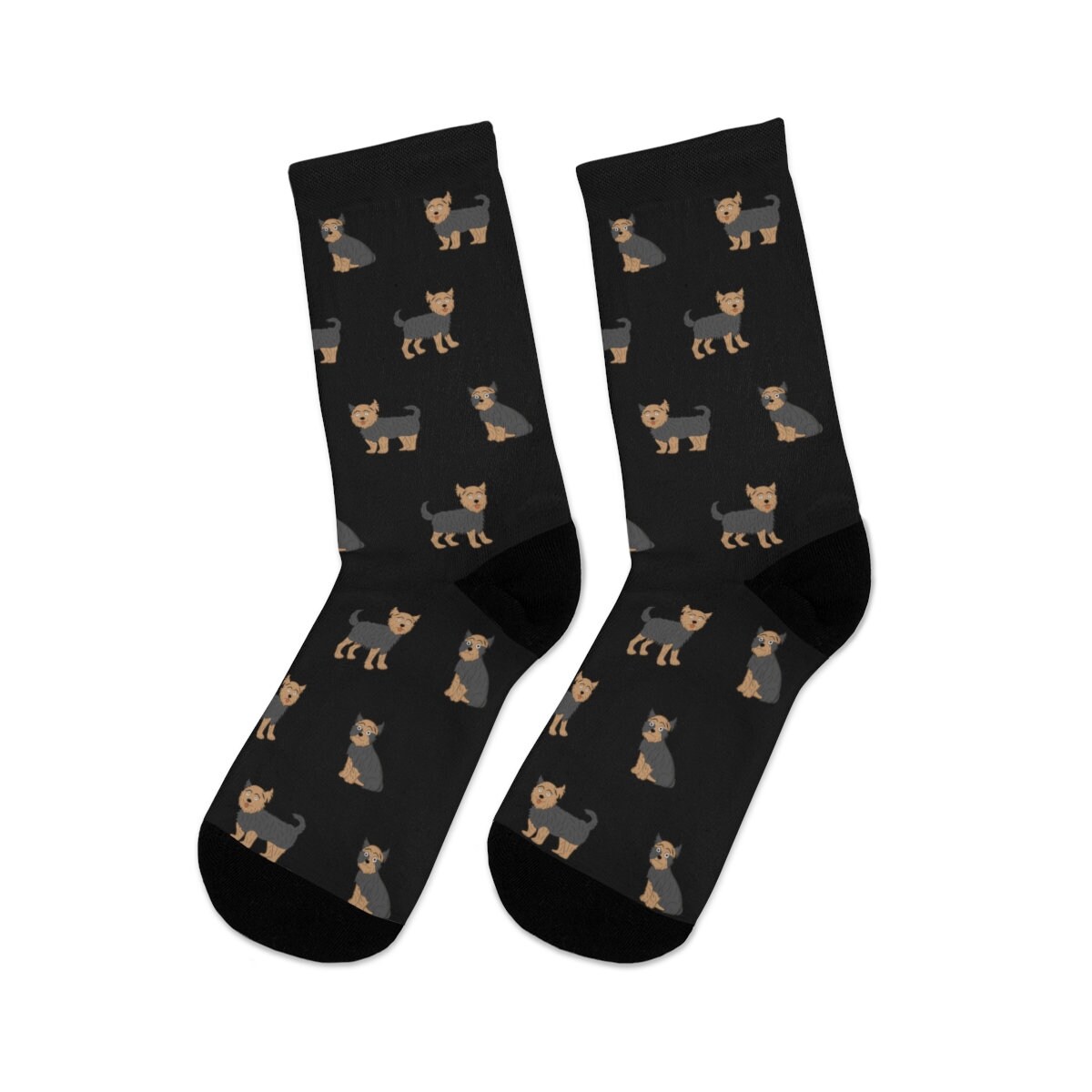 Novelty Yorkshire Terrier Dog Socks - Etsy
