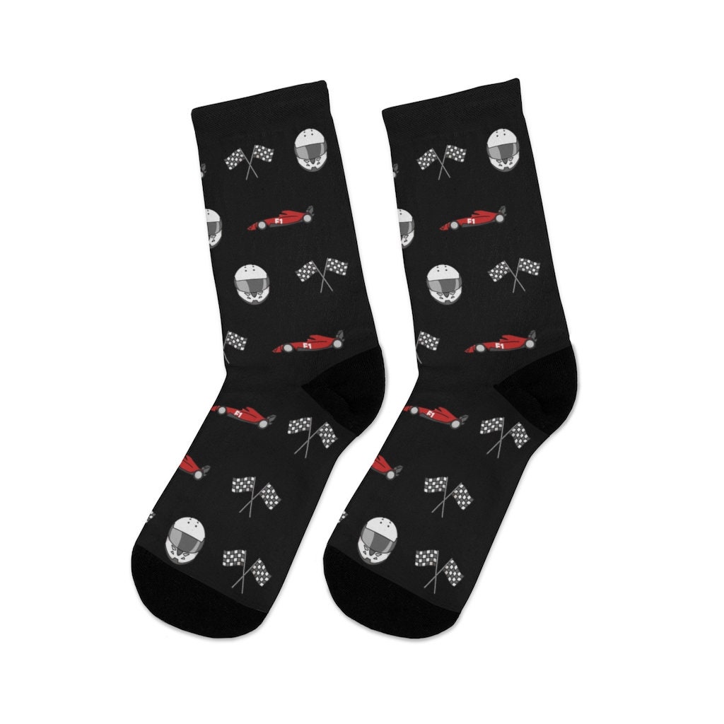 Novelty Formula 1 Socks | Etsy