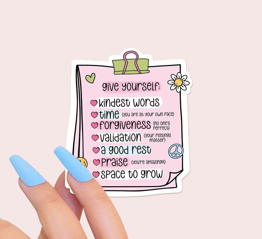 Mental Health Stickers for Awareness, Humor, and Empowerment