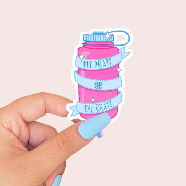 Hydrate Sticker - Etsy