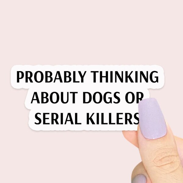 Serial Killer Sticker - Etsy