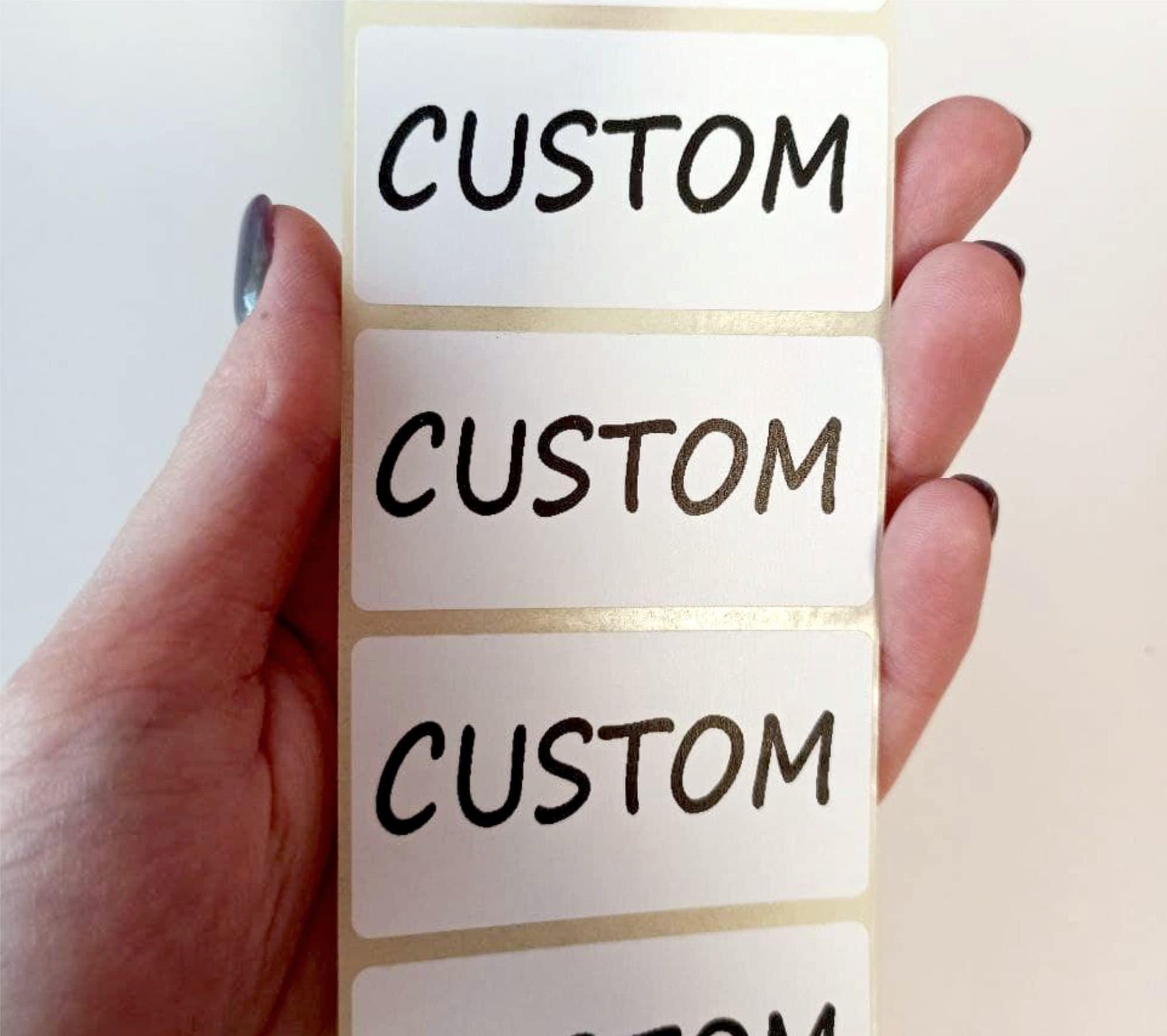 Mega pack 250 pcs Autocollant personnalisé Logo personnalisé Vos mots ...