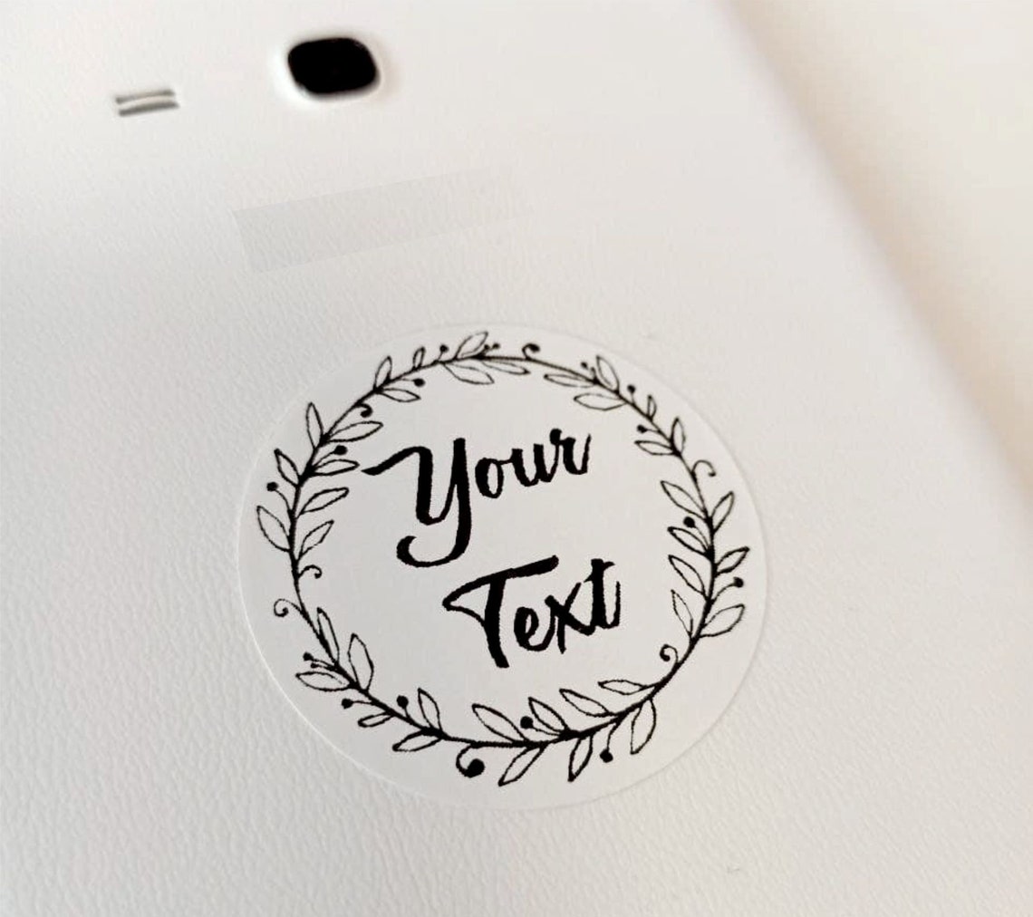 LOGO Stickers Your Logo Sticker 500 Pack Sticker Custom Sticker Wedding ...