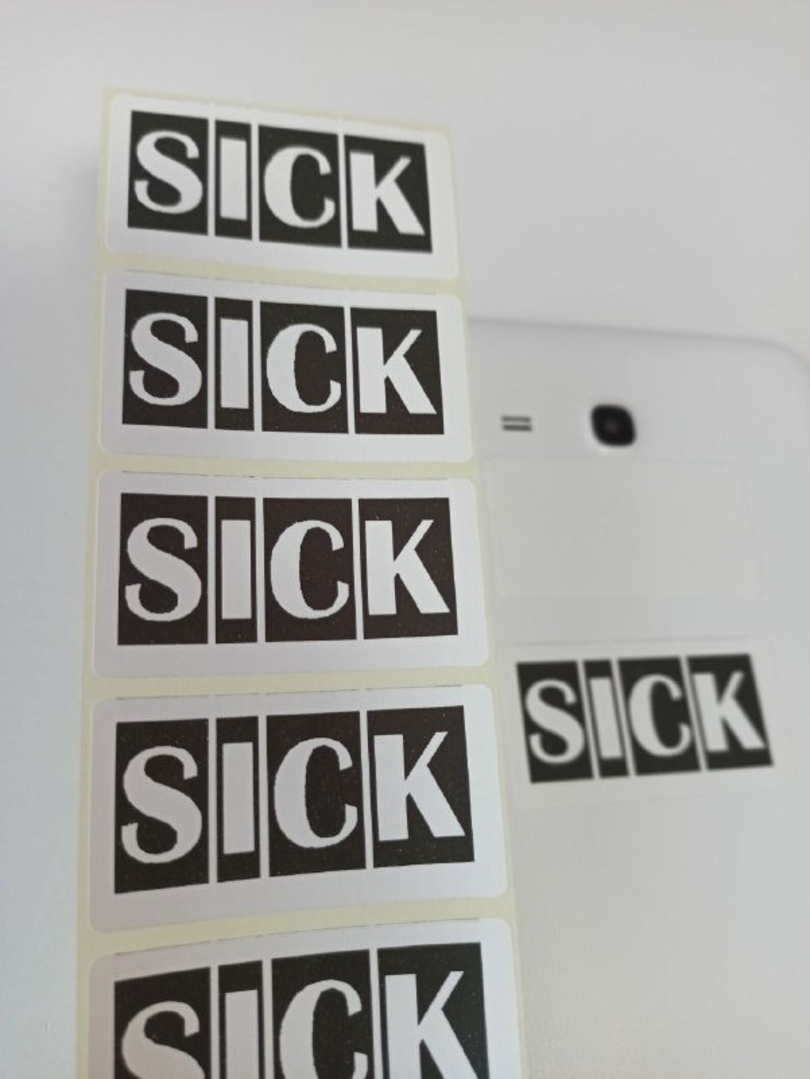 Sick Sticker Set 50 Psc Sticker Sick Sticker Funny Decals Joke Stickers ...