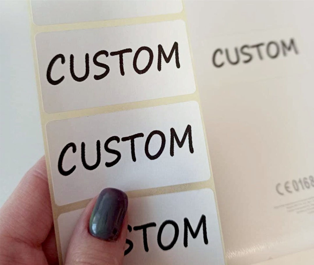 Mega pack 250 pcs Autocollant personnalisé Logo personnalisé Vos mots ...