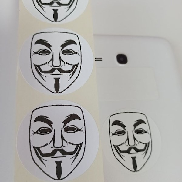 Anonymous Mask - Etsy