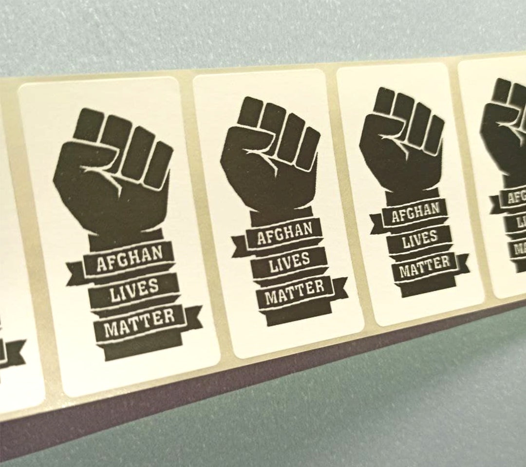 AFGHAN LIVES MATTER Sticker Pack Political Stickers Set Sticker 50 Pcs ...