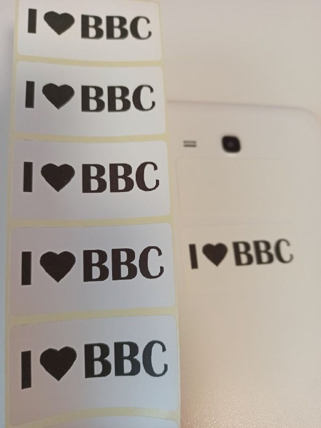 I LOVE BBC 300-550 Pack Stickers Gag Sticker Gay Pride Penis Decal Dick ...