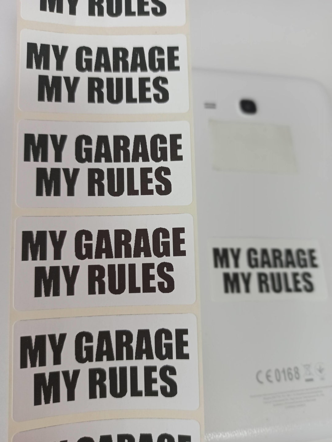My Garage My Rules Stickers Lables 50-150 Pcs Man Stickers Funny Auto ...