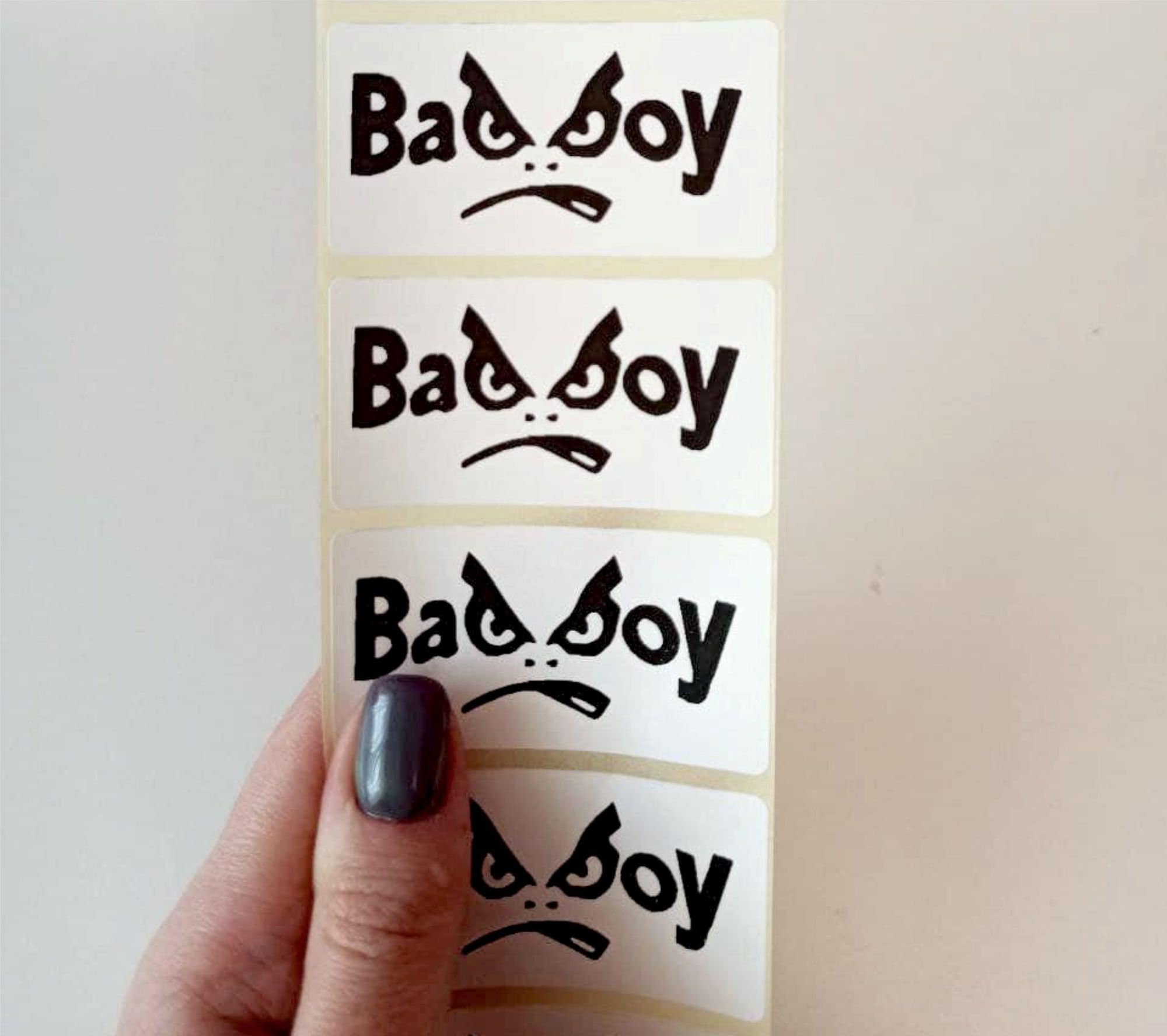 Bad Boy Stickers 10-250 Pack Joke Decal Bachelorette Party Funny Decals ...