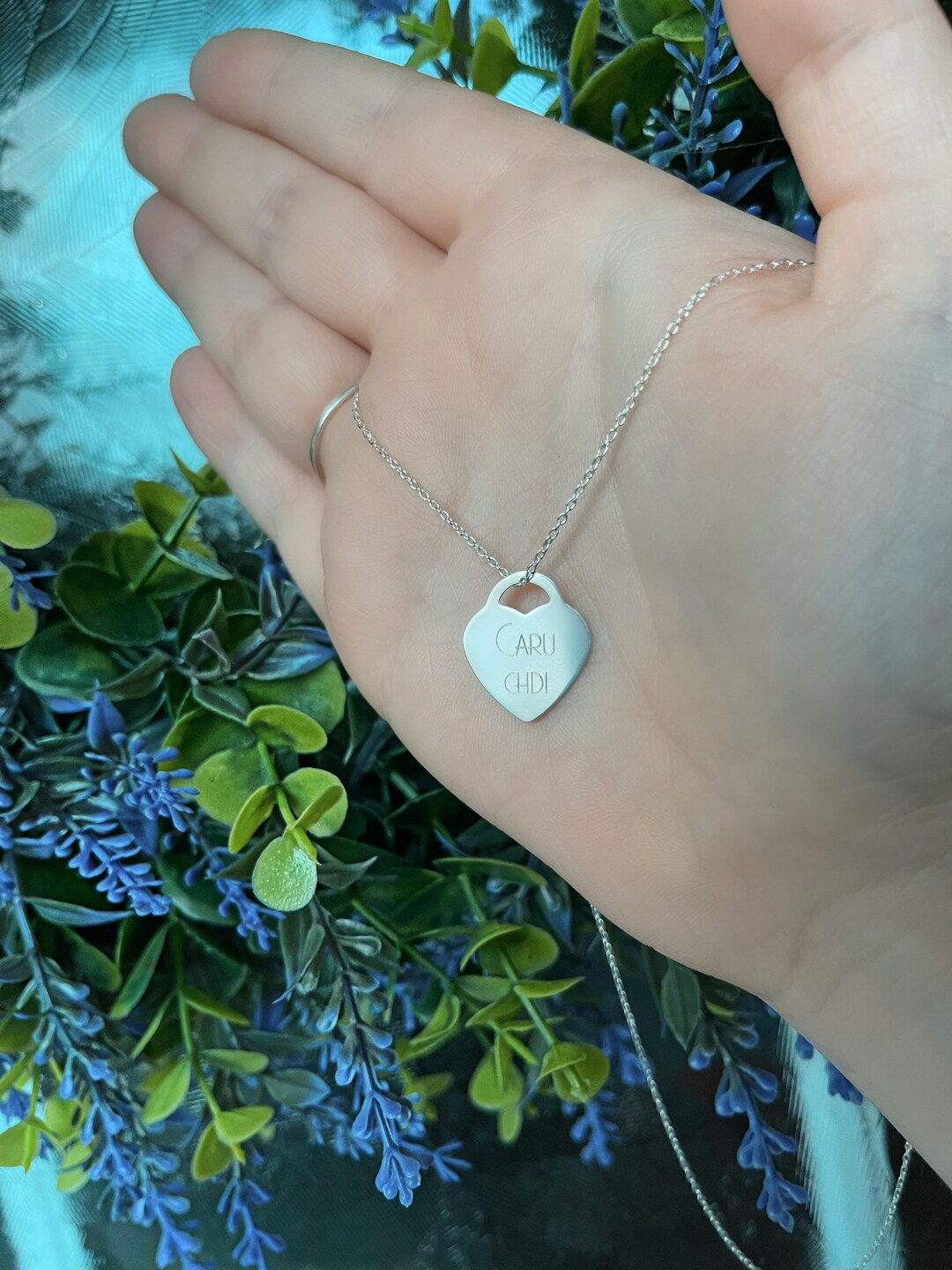 Cadwen 'Caru Chdi' neu 'Cariad' Sterling - Etsy Österreich