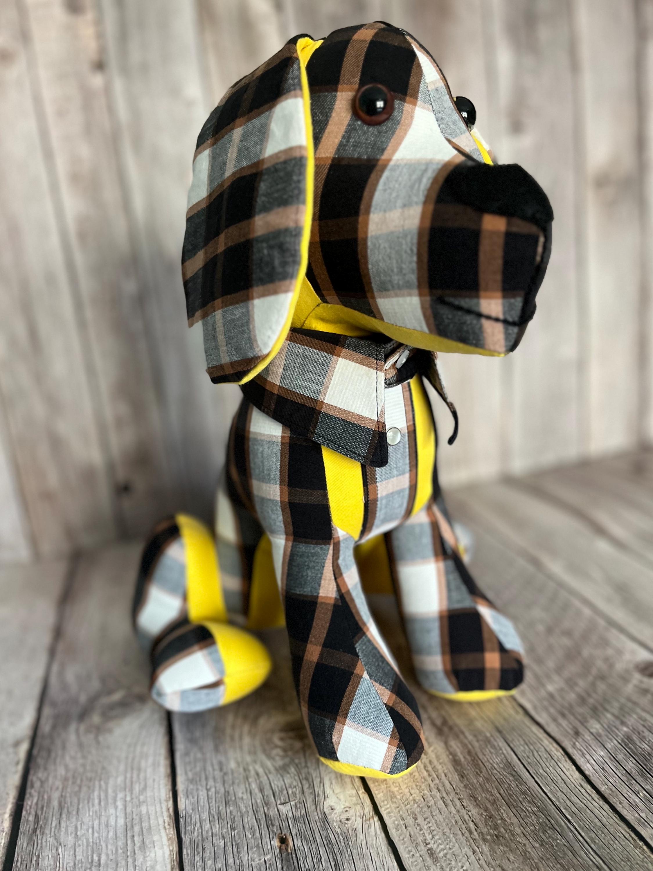 Keepsake Memory Dog Made From Your Clothes - Etsy
