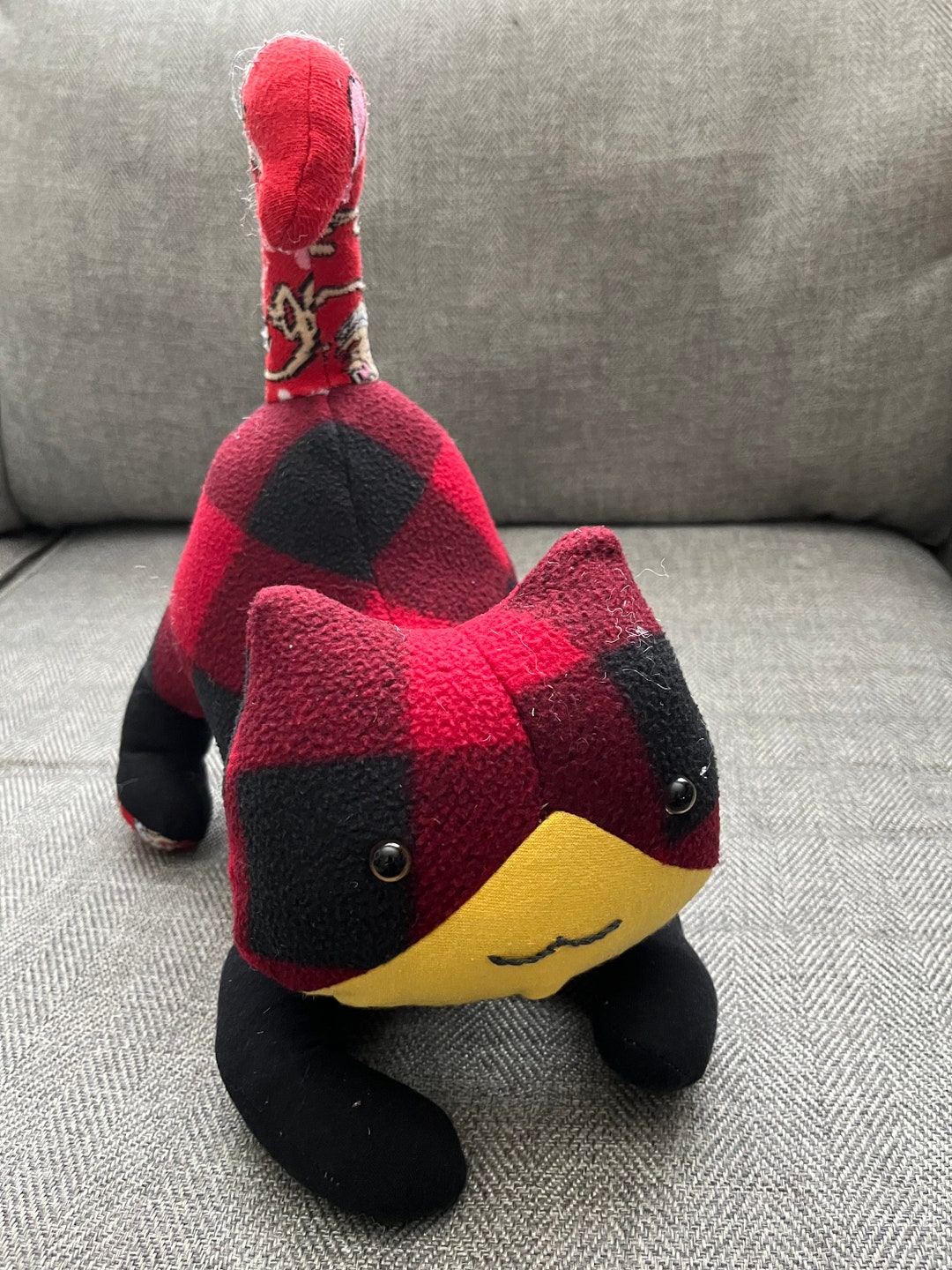 Keepsake Cat, Personalized Memory Cat, Memory Cat From Clothing ...