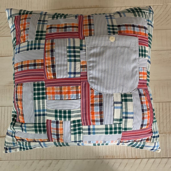 Patchwork Pillow - Etsy
