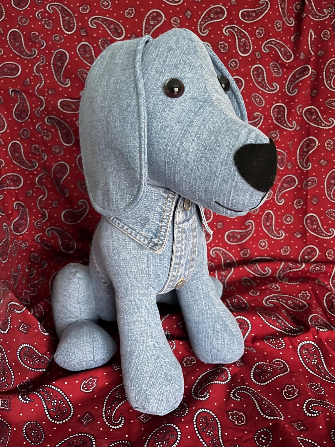 Keepsake Memory Dog Made From Your Clothes - Etsy