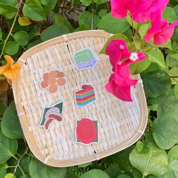 Singapore Nyonya Kueh Food Sticker Set | Etsy