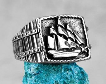 Ship Ring | Etsy