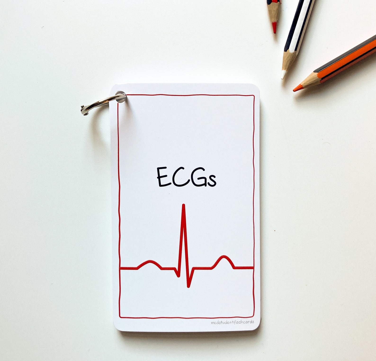 ECG Rhythms Flashcards - Etsy Canada
