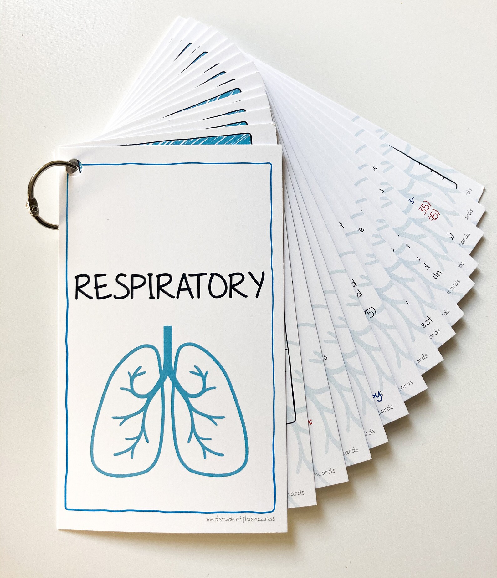 Medicine Study Flashcards Bundle - Etsy UK