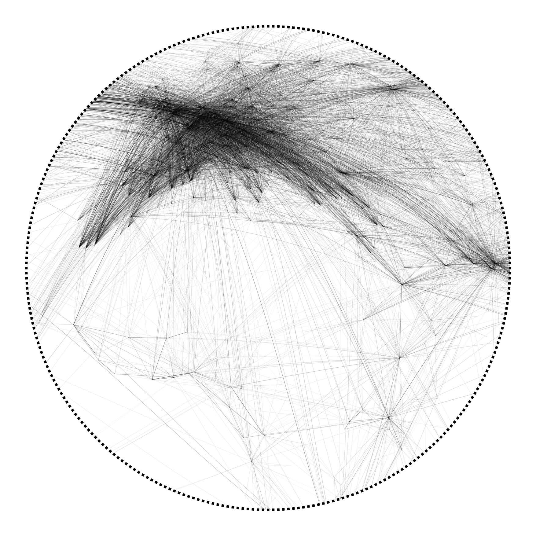 Map of the World From Its Flight Routes - Etsy UK