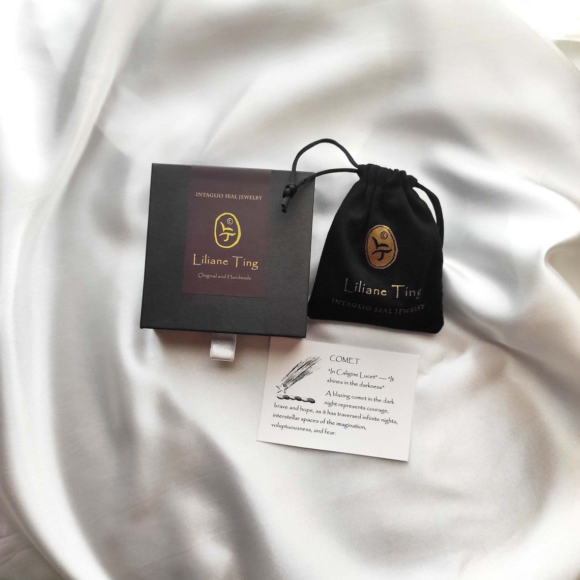 Swan Amor Love Wax Seal Necklace Pendant Handmade Sterling - Etsy