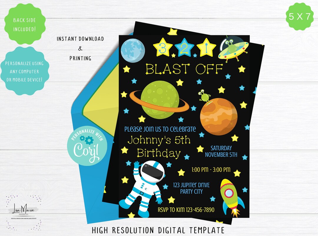 Invitación a astronautas, Invitación a astronautas, Invitación espacial ...