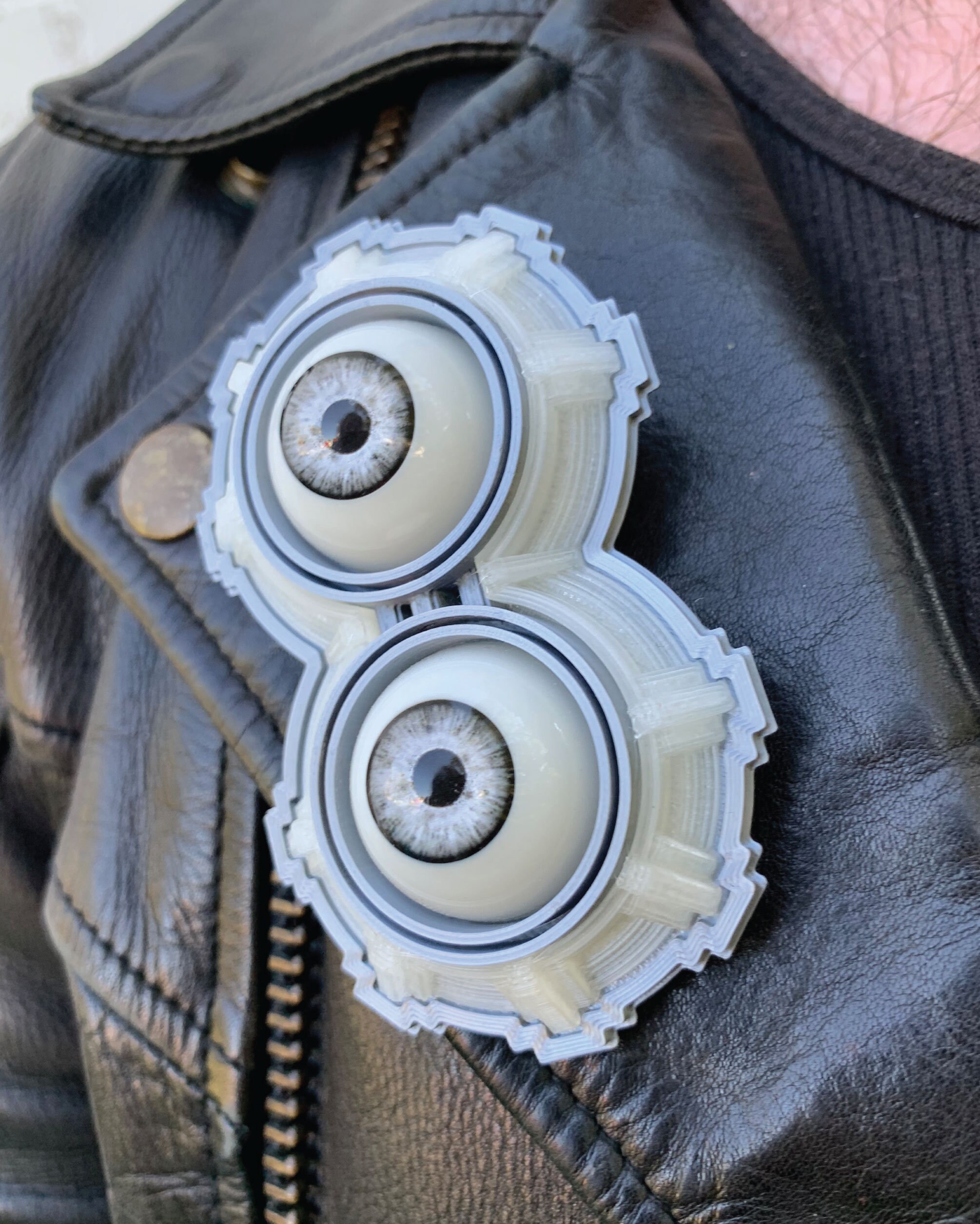 Ice_brooch_3d Printed & Hand Assembled_bjd Eyeballs - Etsy