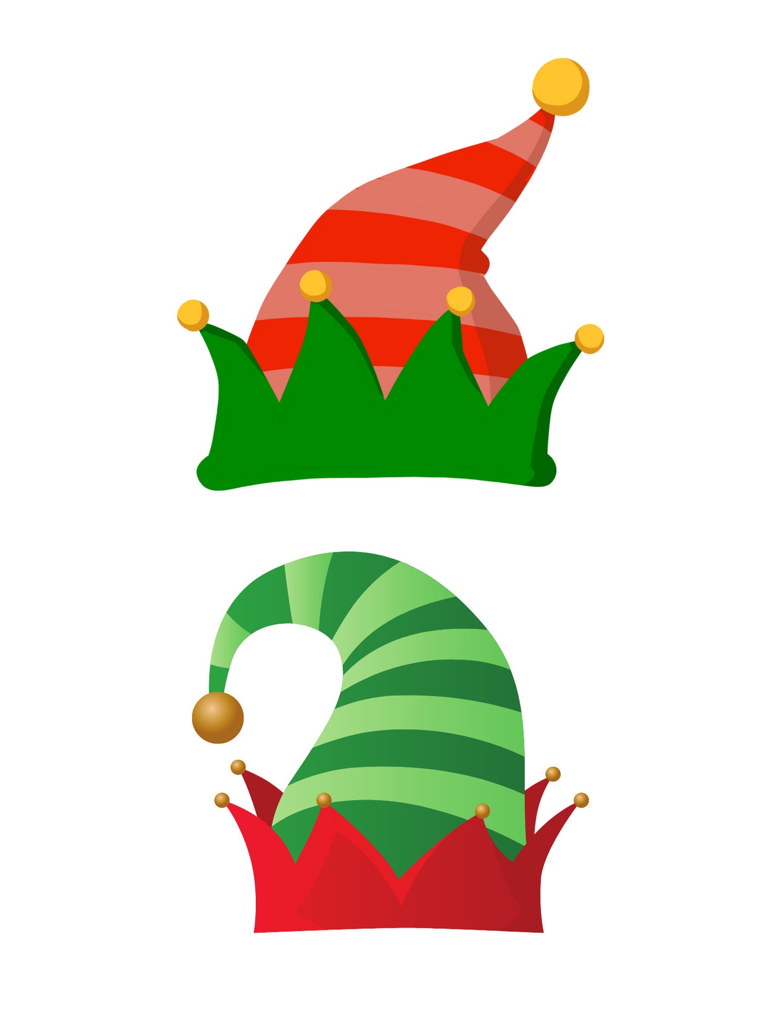 Printable Christmas Photo Booth Props - Christmas Party Props -xmas ...