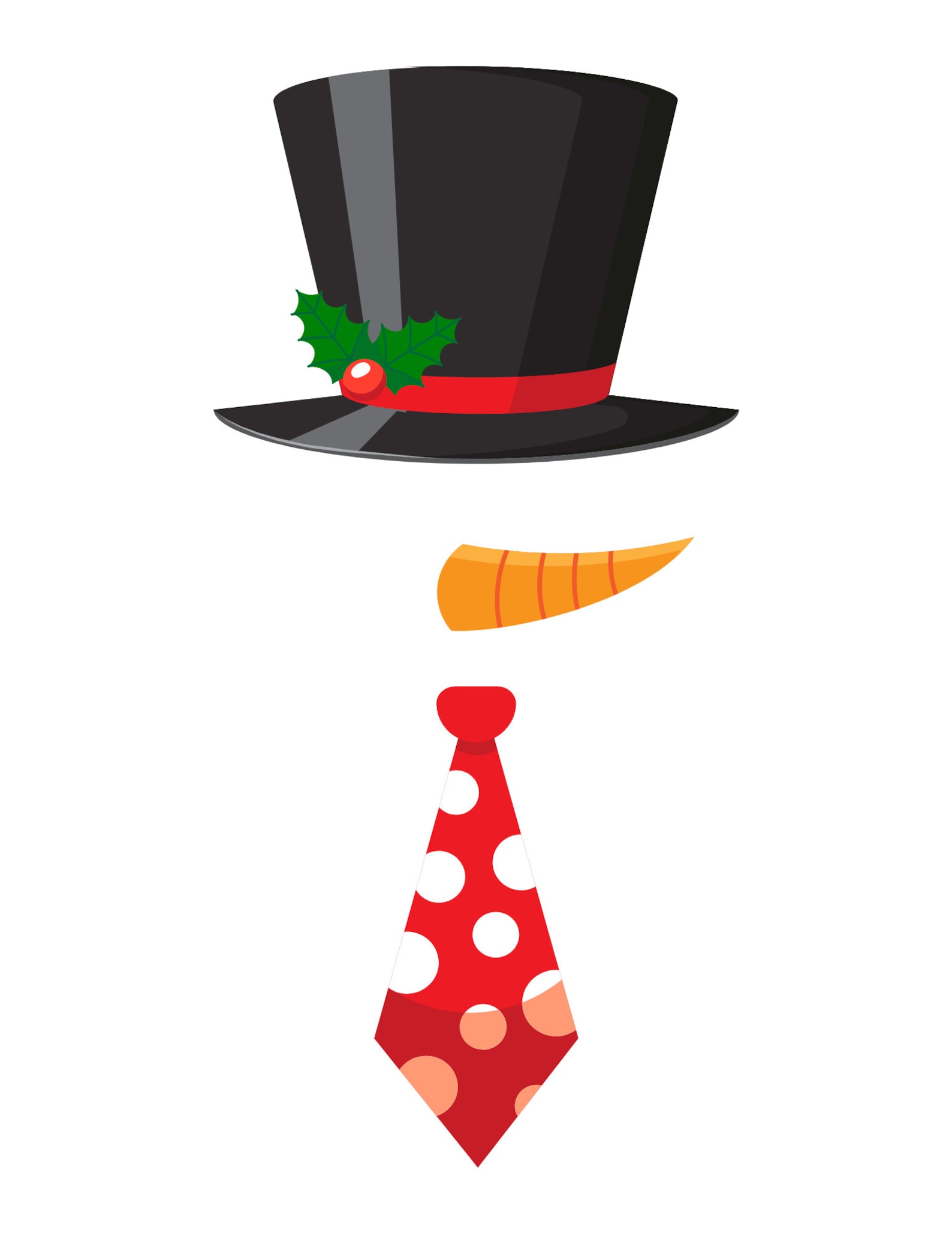 Printable Christmas Photo Booth Props - Christmas Party Props -xmas ...