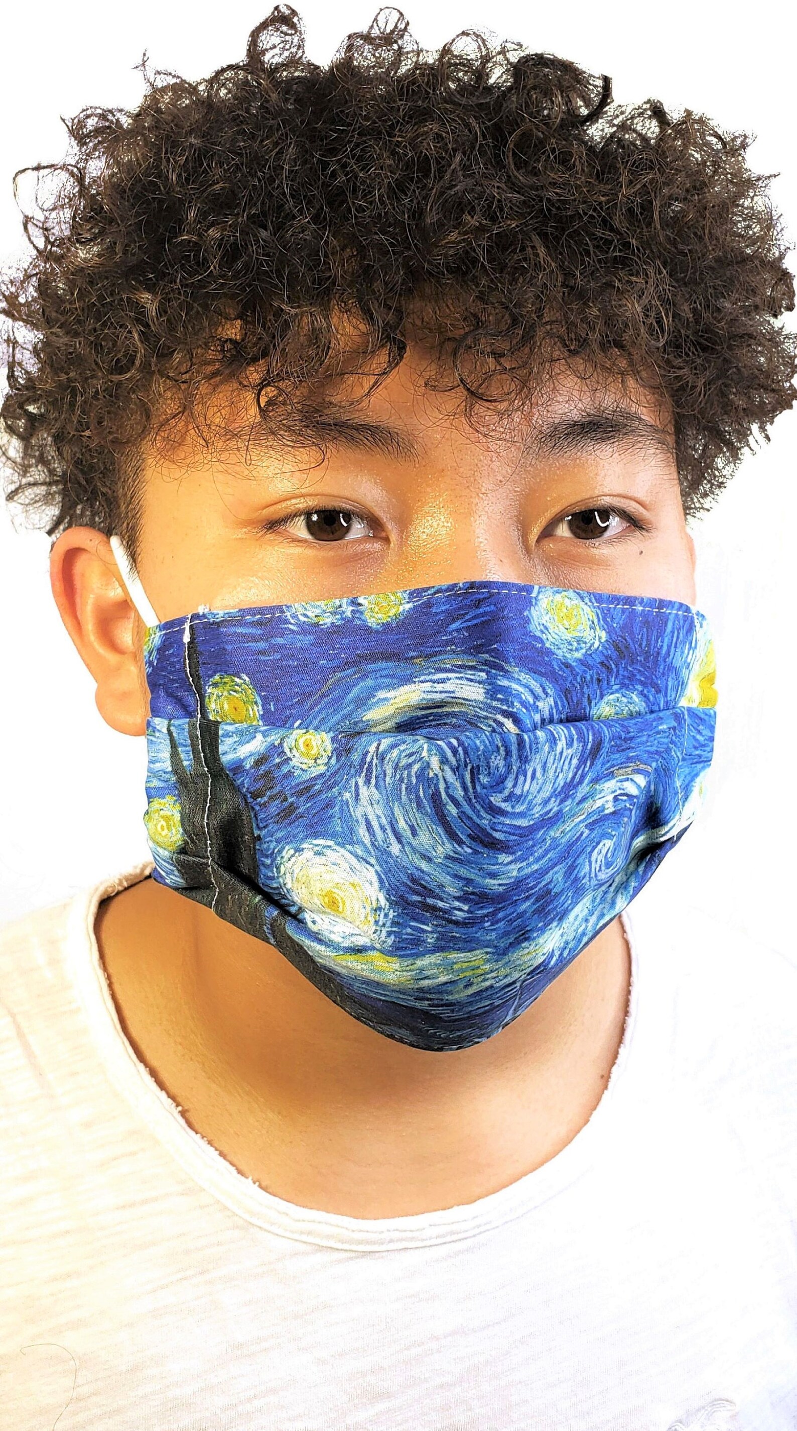 Face Mask-Vincent Van Gogh Oil Painting Art Premium Quality | Etsy