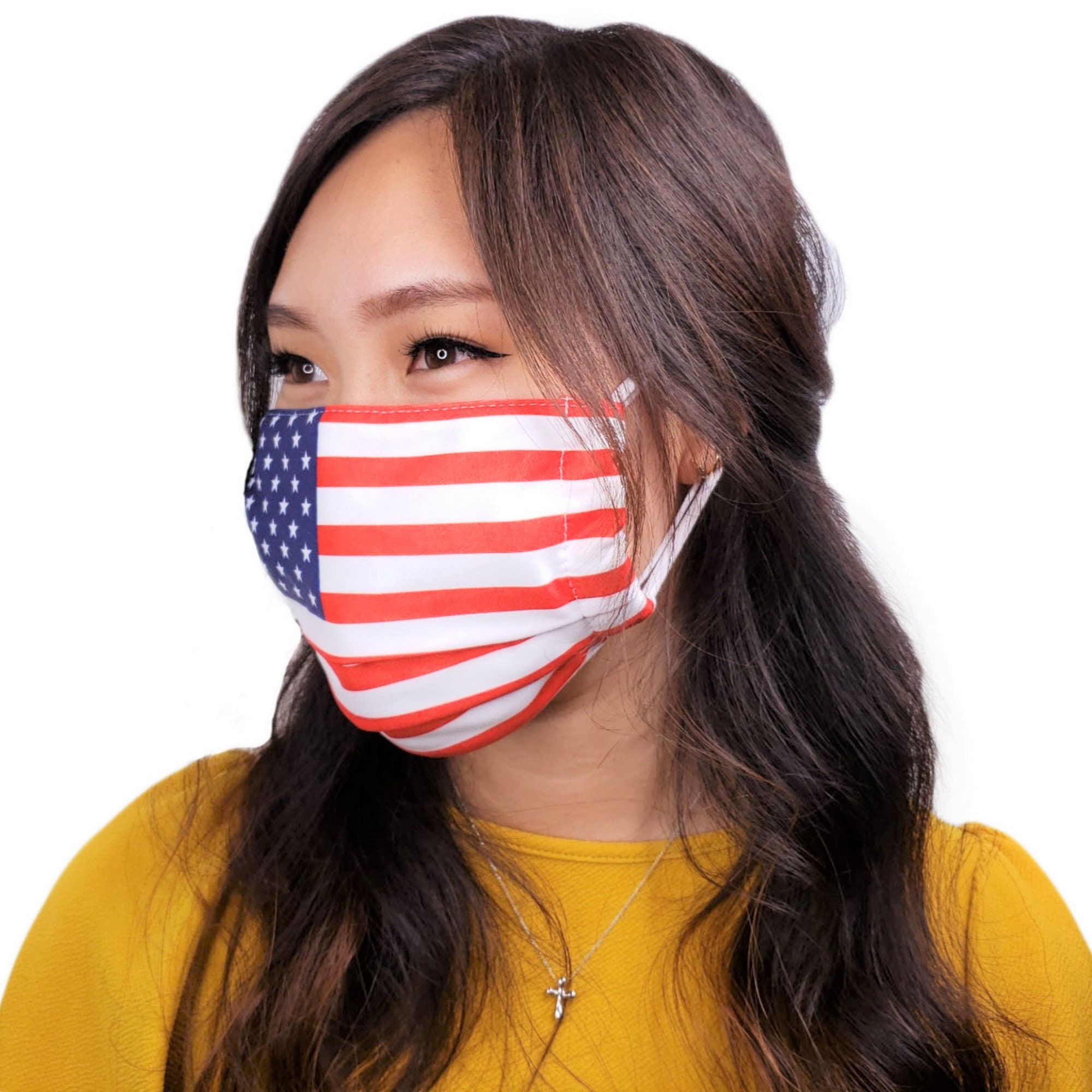 Face Mask American Flag Premium Quality Face Mask | Etsy