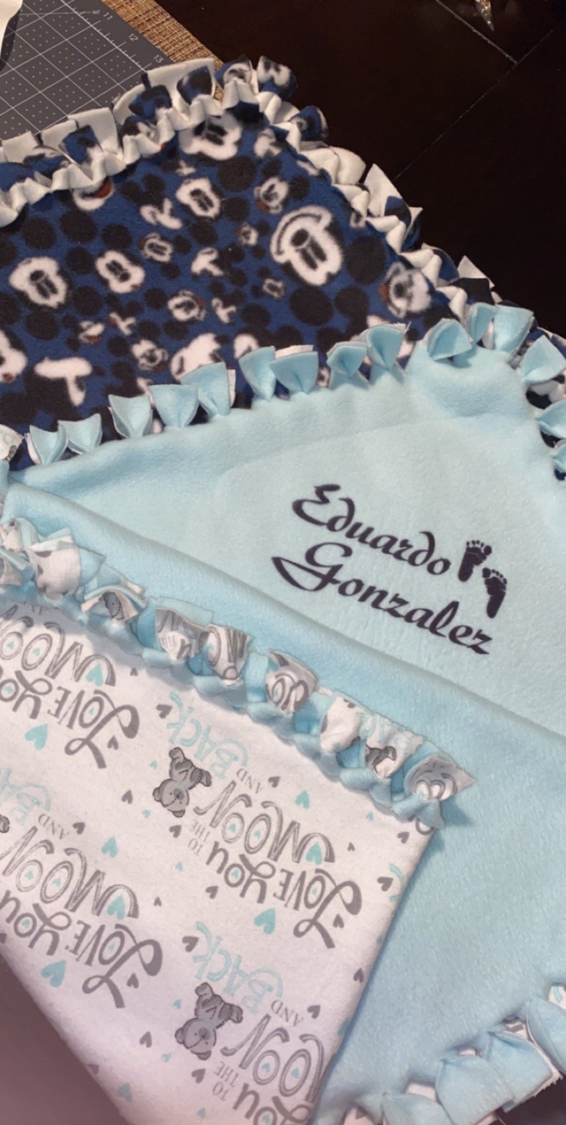 Customized baby blankets | Etsy