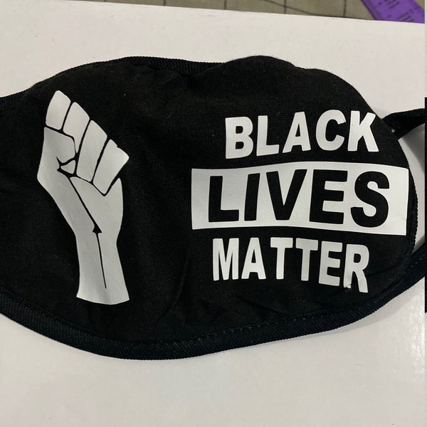 Black Lives Matter Mask - Etsy