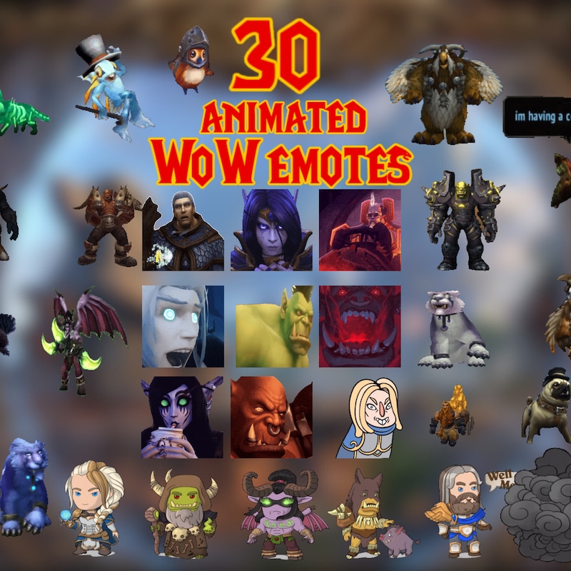 World of Warcraft Animator - Etsy UK