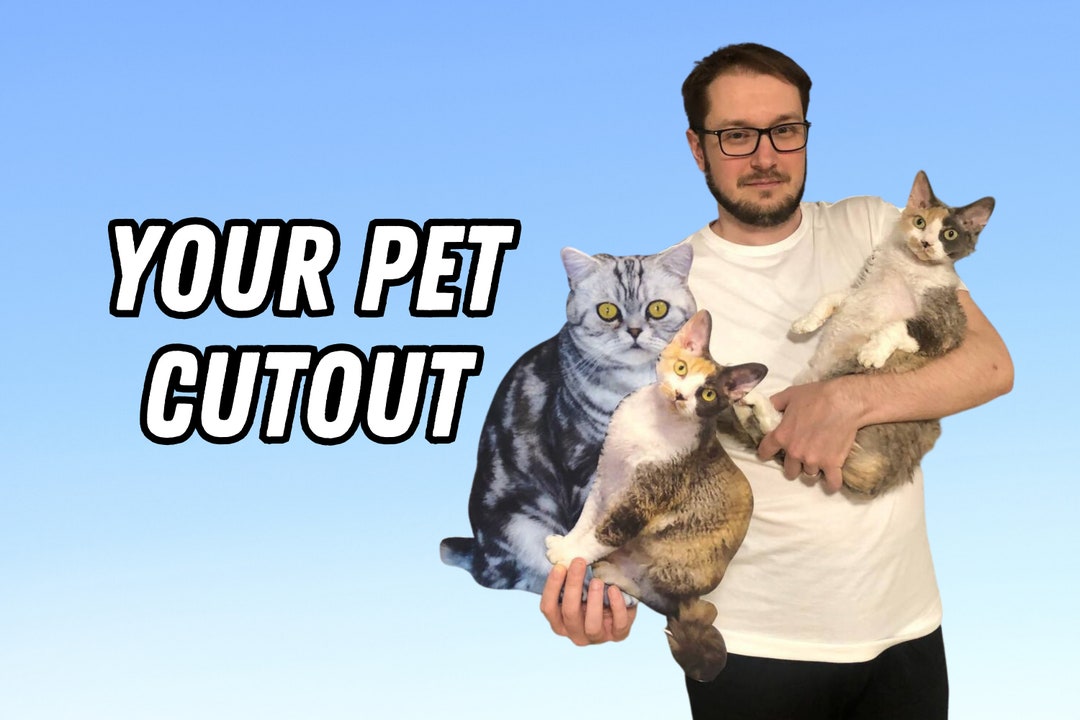 Lifesize Cut Out, Pet Cardboard Cutouts, Wedding Favor - Etsy