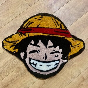 One Piece Anime Tufted Rug, Custom Tufted Rug, 100% Handmade, Punch ...
