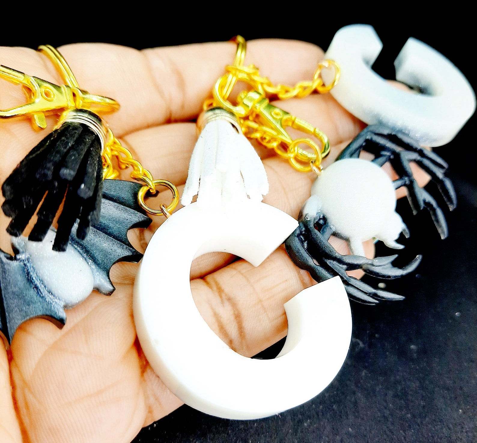 Customized Keychains-spooky Halloween Keychains Halloween - Etsy