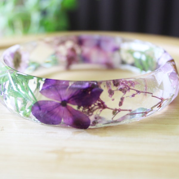 Flower Bangle - Etsy