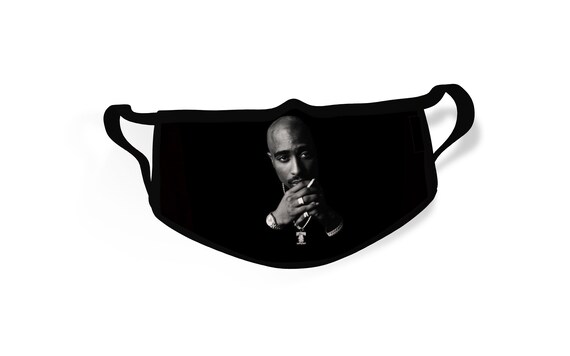 Tupac Face Mask Tupac Mask 2Pac Face Mask 2Pac Mask | Etsy