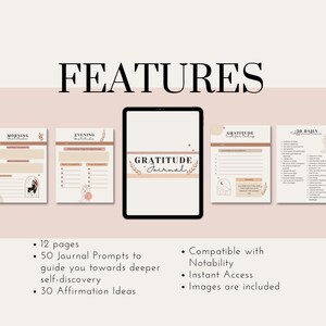 Digital Beginners Gratitude & Motivational Journal, Positive ...