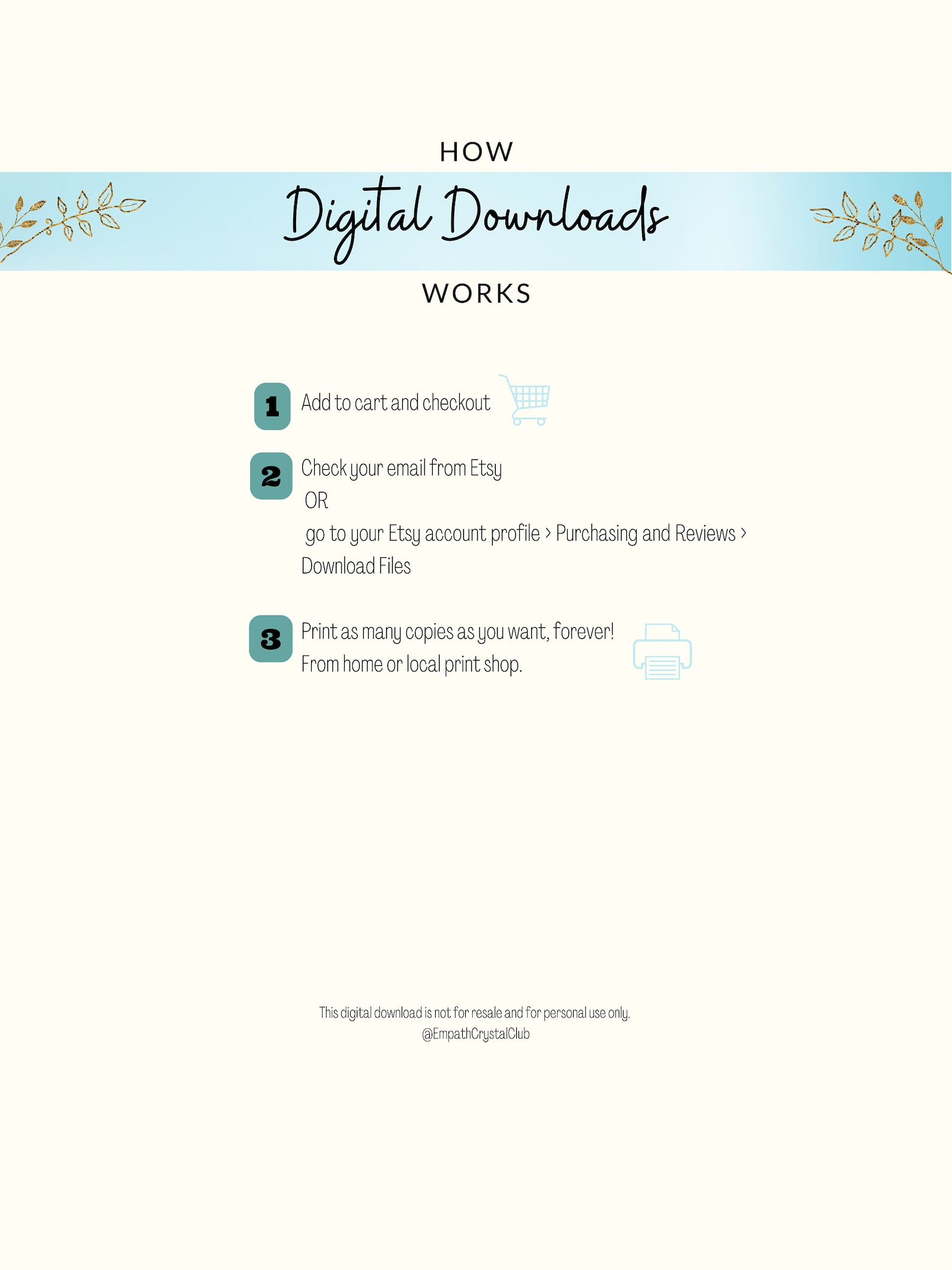 Crystal Cheat Sheet Reference Guide Crystal Poster PNG - Etsy