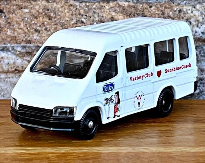 Ford Transit Minibus, Vintage Diecast Car, Scale Model Car, Car Model ...