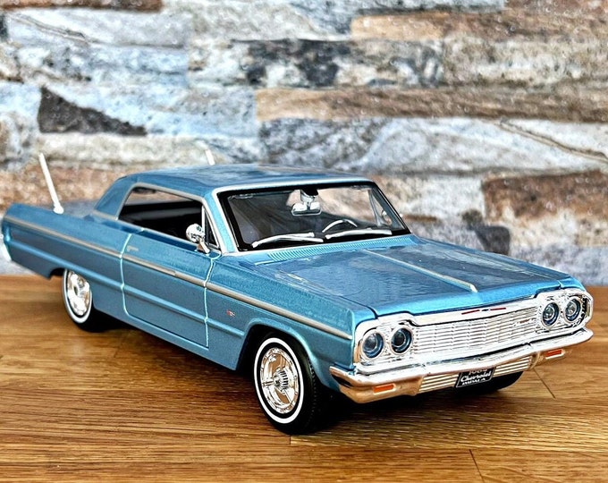 Chevrolet Impala SS 1964 Vintage Model Car Diecast Car 1/26 Scale Model ...