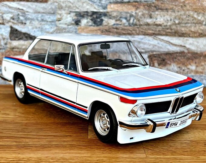 BMW 2002 Tii 1971 | Vintage Model Car | 1/18 Scale Model Car | Diecast ...